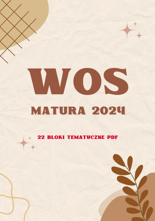 Notatki do matury PDF | 👉 Polski | 👉 Angielski | 👉 WOS